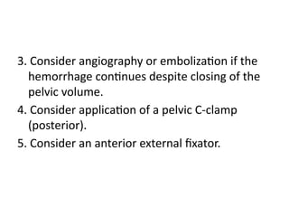 Pelvic Fractures - Final.pptx my fin arse | PPTX