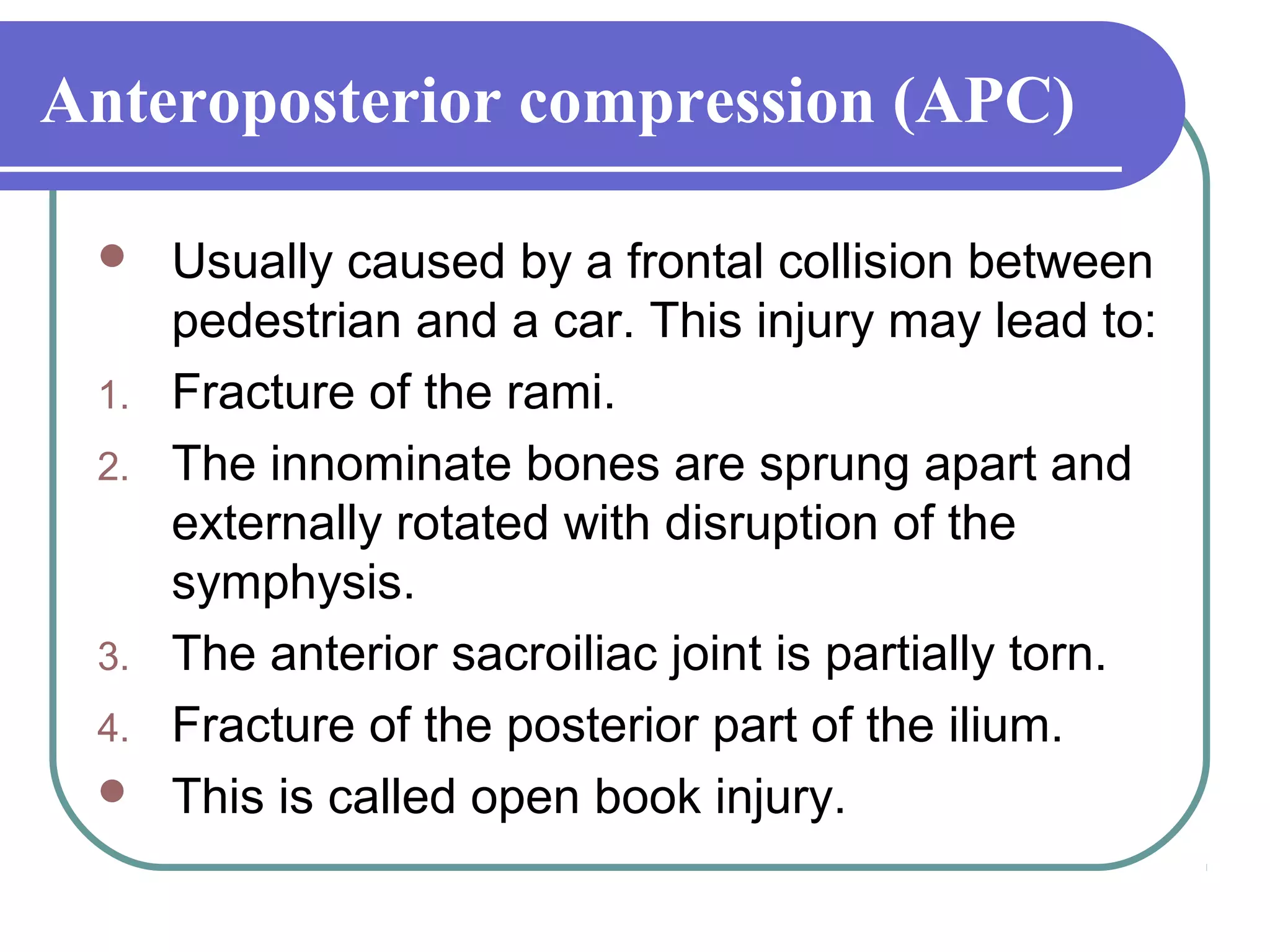 Pelvic fractures classification and management | PPT