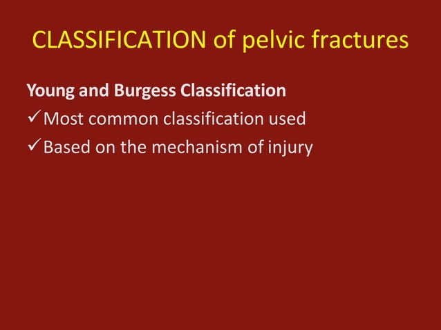 Pelvic fractures and Physiotherapy | PPTX