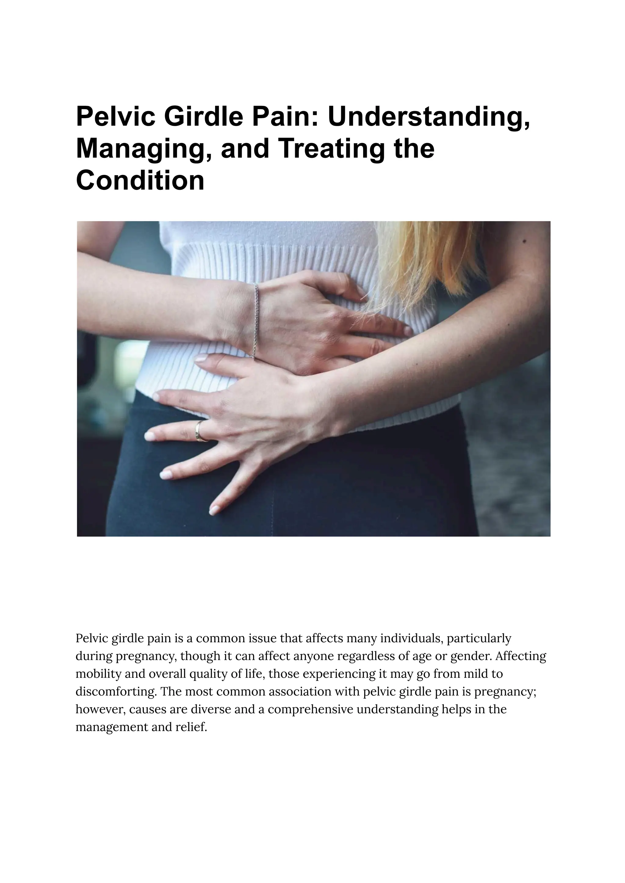 Pelvic Girdle Pain_ Understanding, Managing, and Treating the Condition.pdf