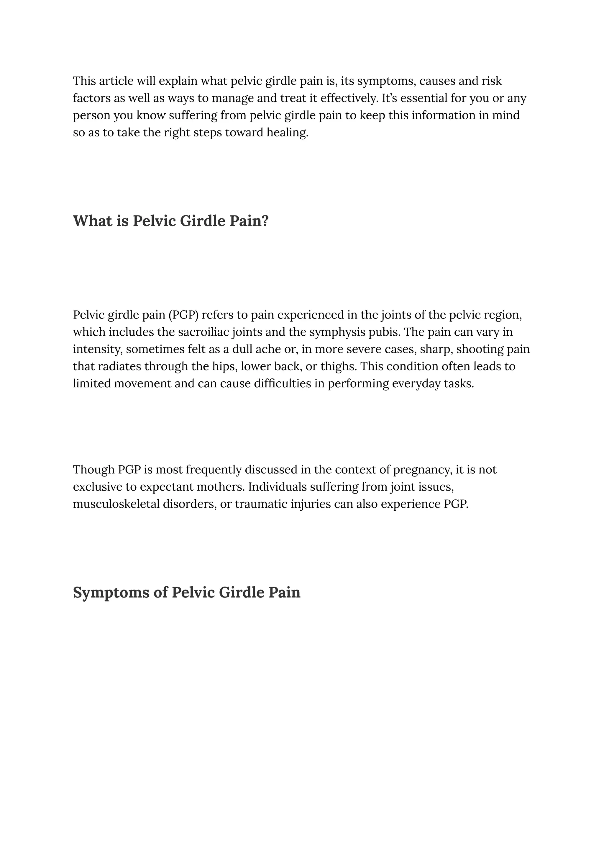 Pelvic Girdle Pain_ Understanding, Managing, and Treating the Condition.pdf