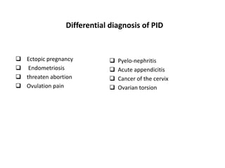Pelvic inflamatory diseases health medicine | PPT