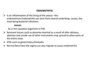 Pelvic inflamatory diseases health medicine | PPT