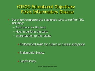 Pelvic inflammatory disease | PPT