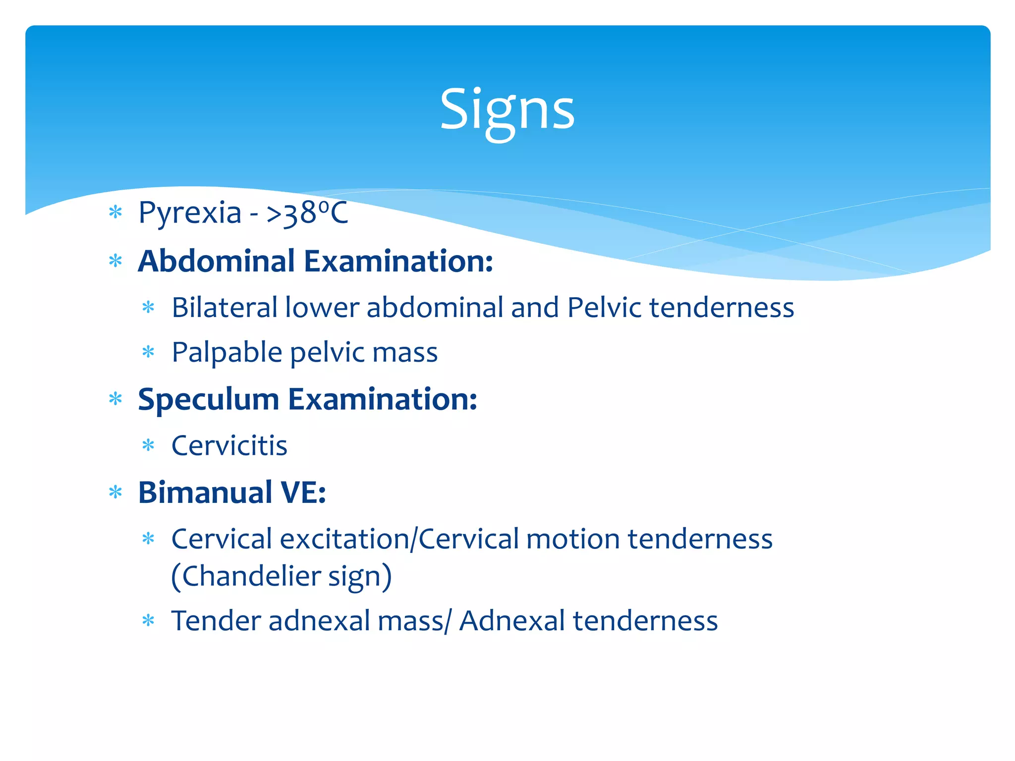 Pelvic inflammatory disease | PPTX