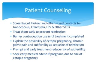 Pelvic inflammatory disease | PPTX | Infertility | Reproductive Health