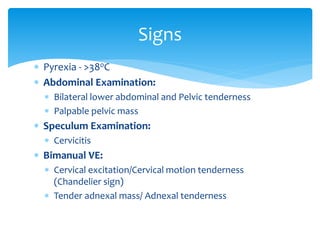 Pelvic inflammatory disease | PPTX | Infertility | Reproductive Health