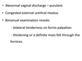Pelvic inflammatory disease | PPTX