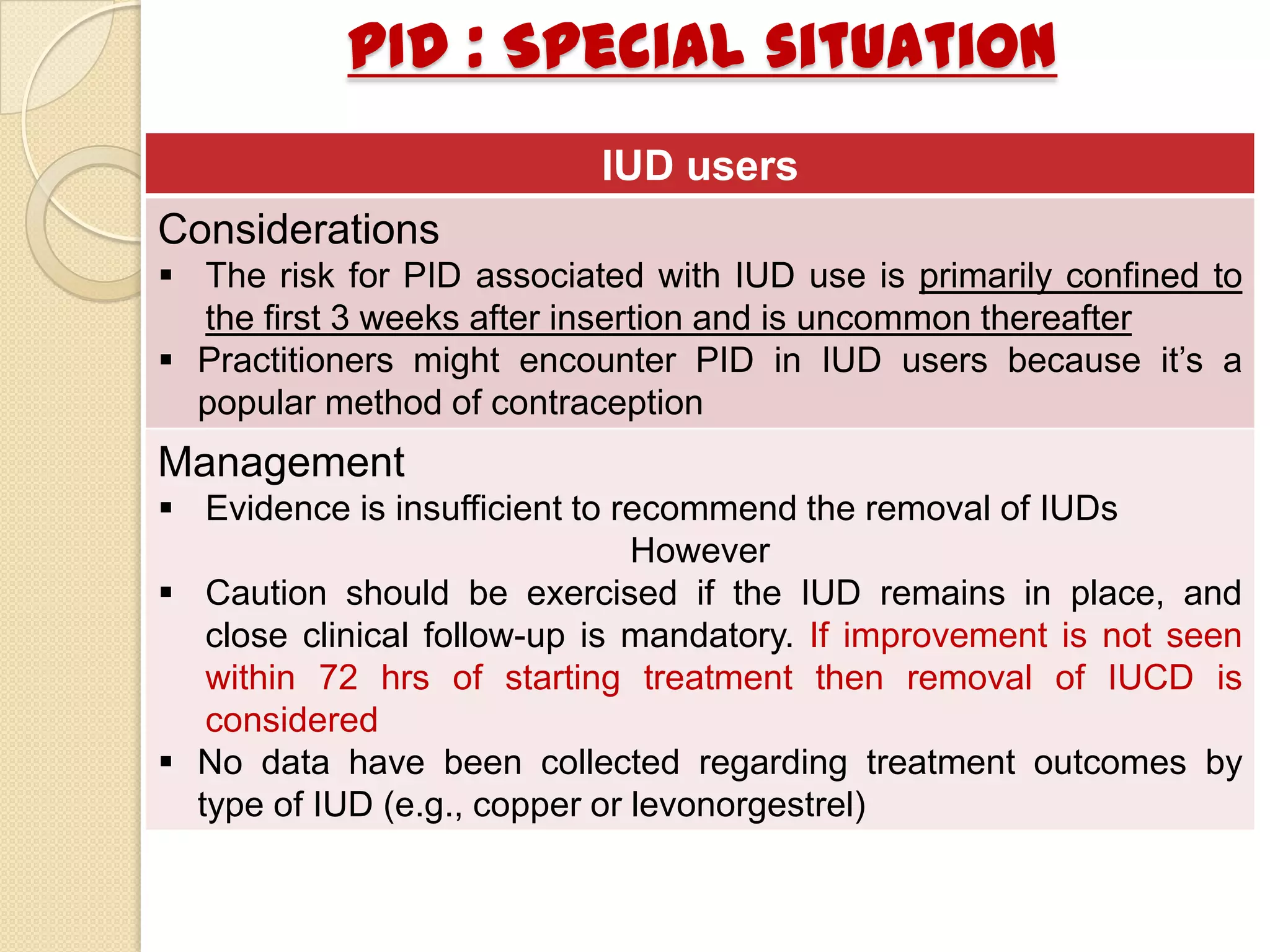 Pelvic inflammatory disease | PPTX