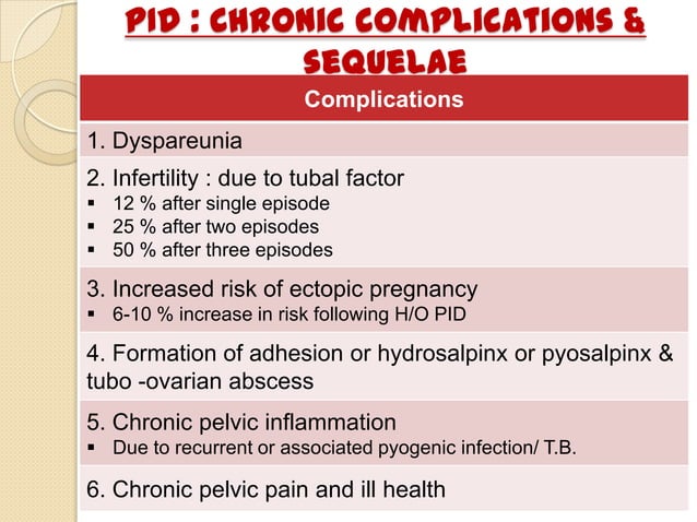 Pelvic inflammatory disease | PPTX