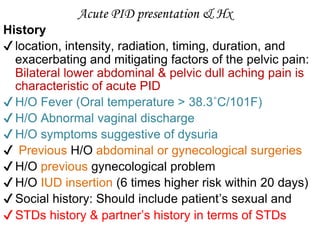 Pelvic inflammatory disease (PID) | PPT