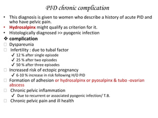 Pelvic inflammatory disease (PID) | PPT