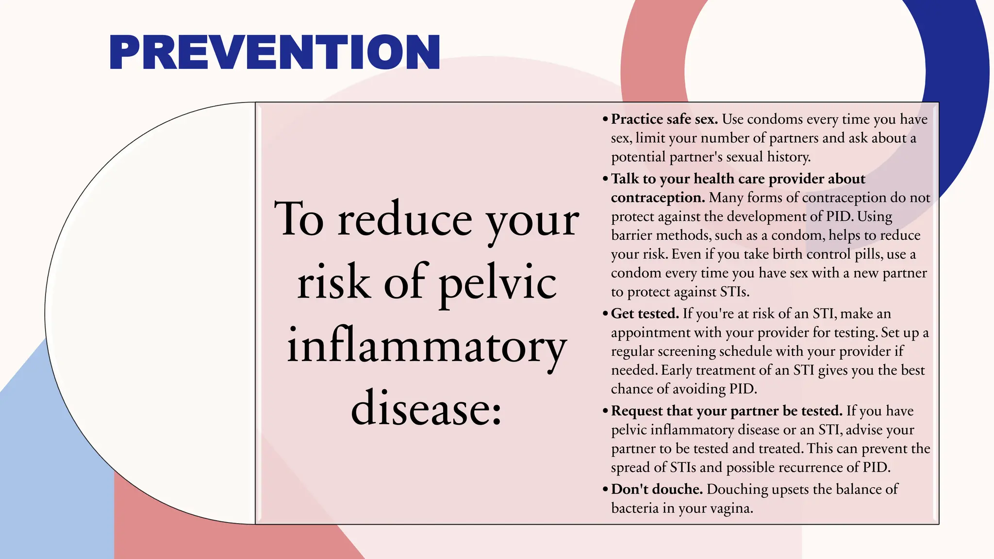 Pelvic inflammatory disease PID presentation | PPT