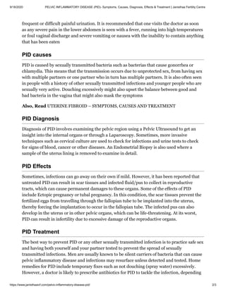 Pelvic inflammatory disease (pid) symptoms, causes, diagnosis, effects ...