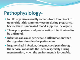 Pelvic inflammatory disease ppt | PPTX
