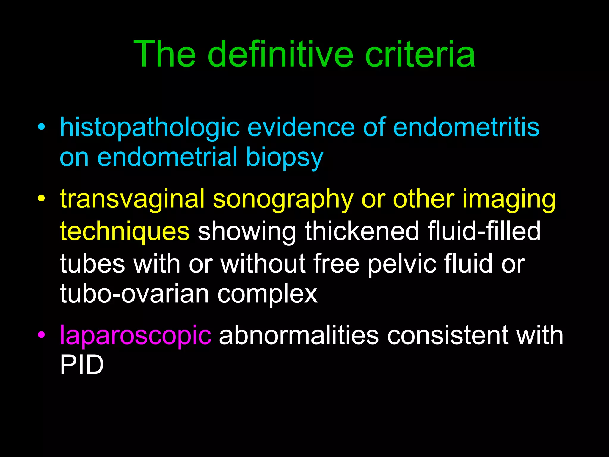 Pelvic inflammatory diseases | PPTX