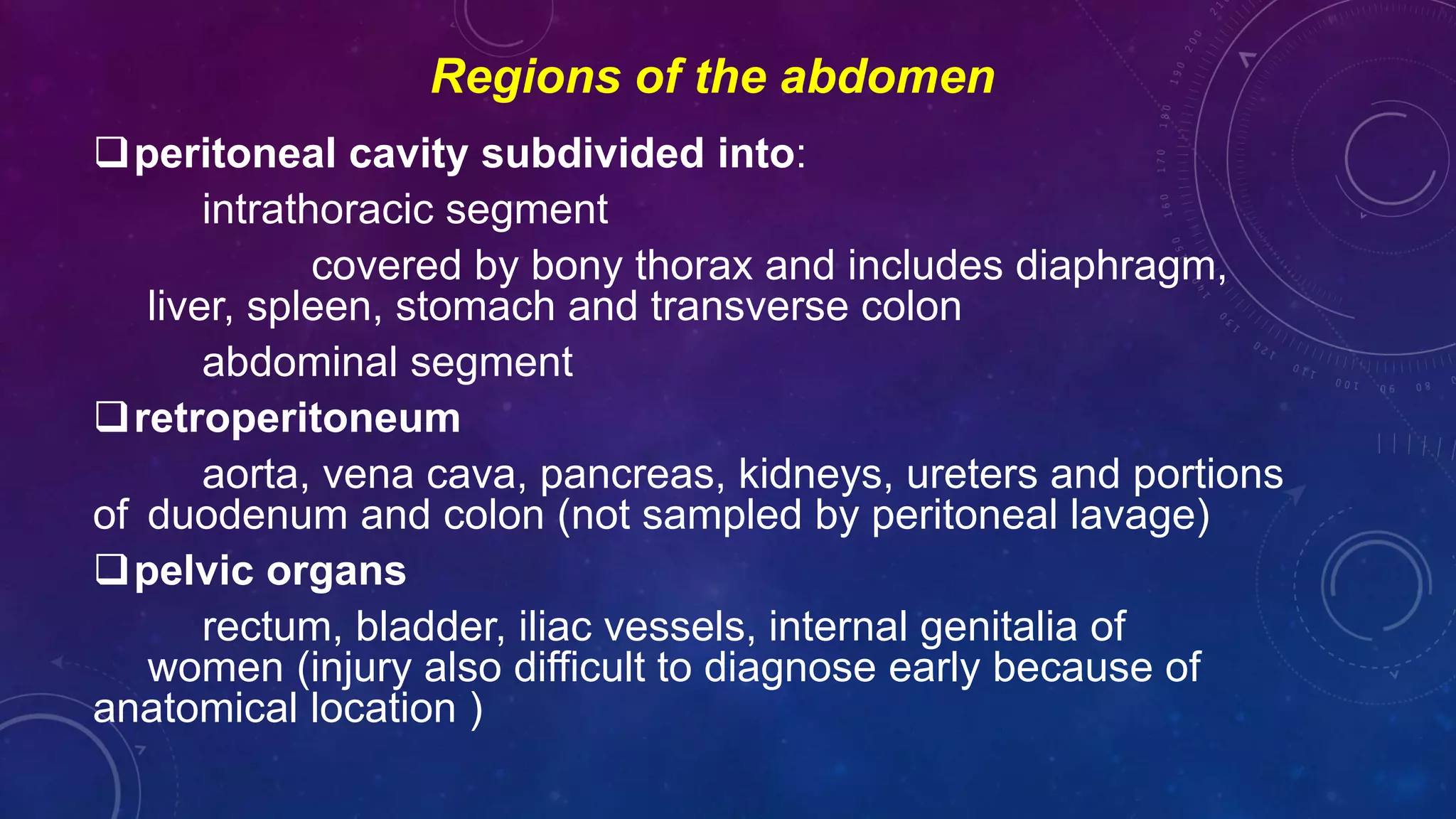 Pelvic injuries and associated injuries | PPTX