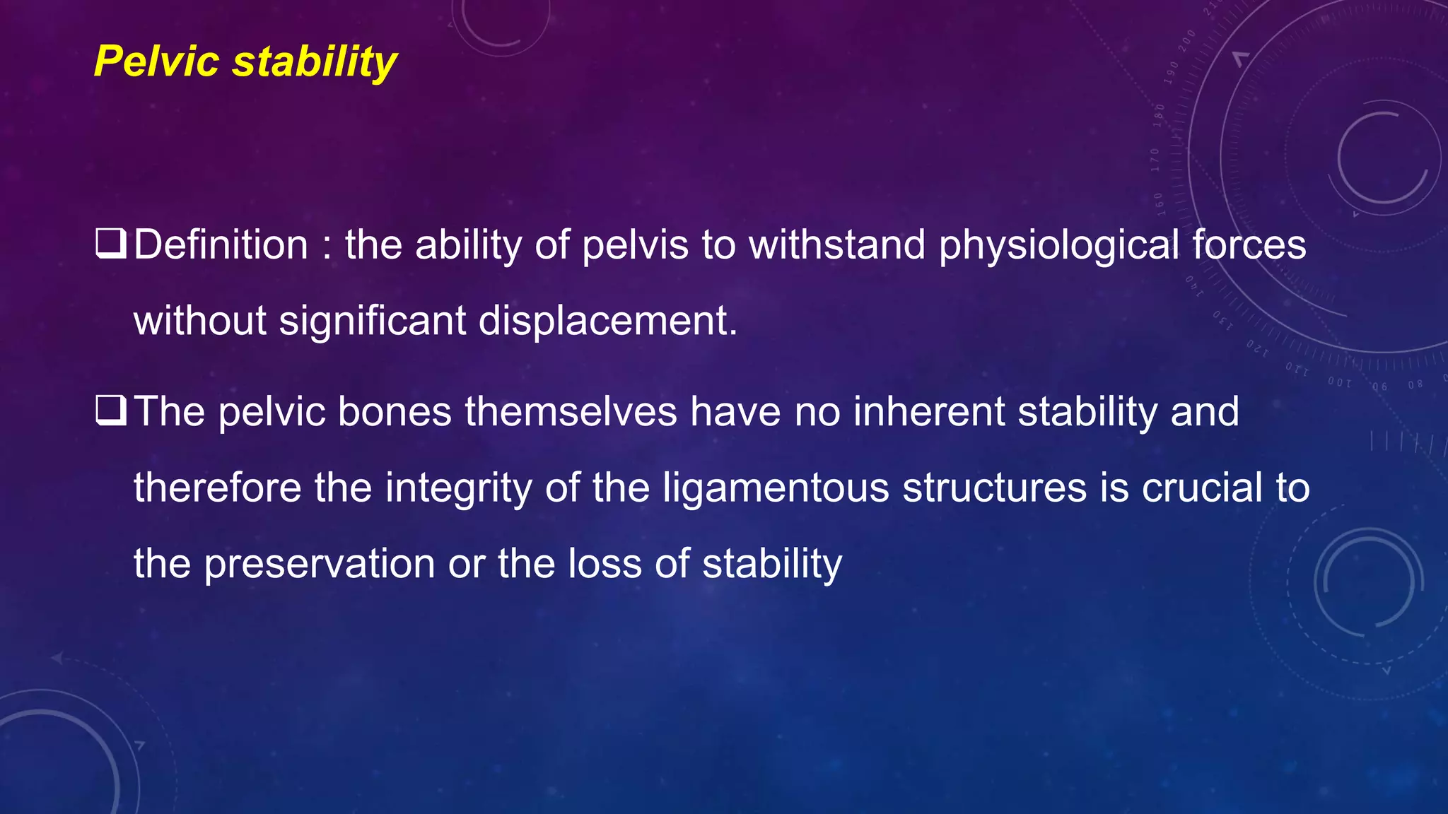 Pelvic injuries and associated injuries | PPTX