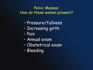 Pelvic masses 02.12.2020