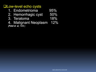 Sonographic Evaluation of Pelvic Masses | PDF