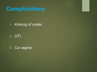 Pelvic organ prolapse – Management | PPTX