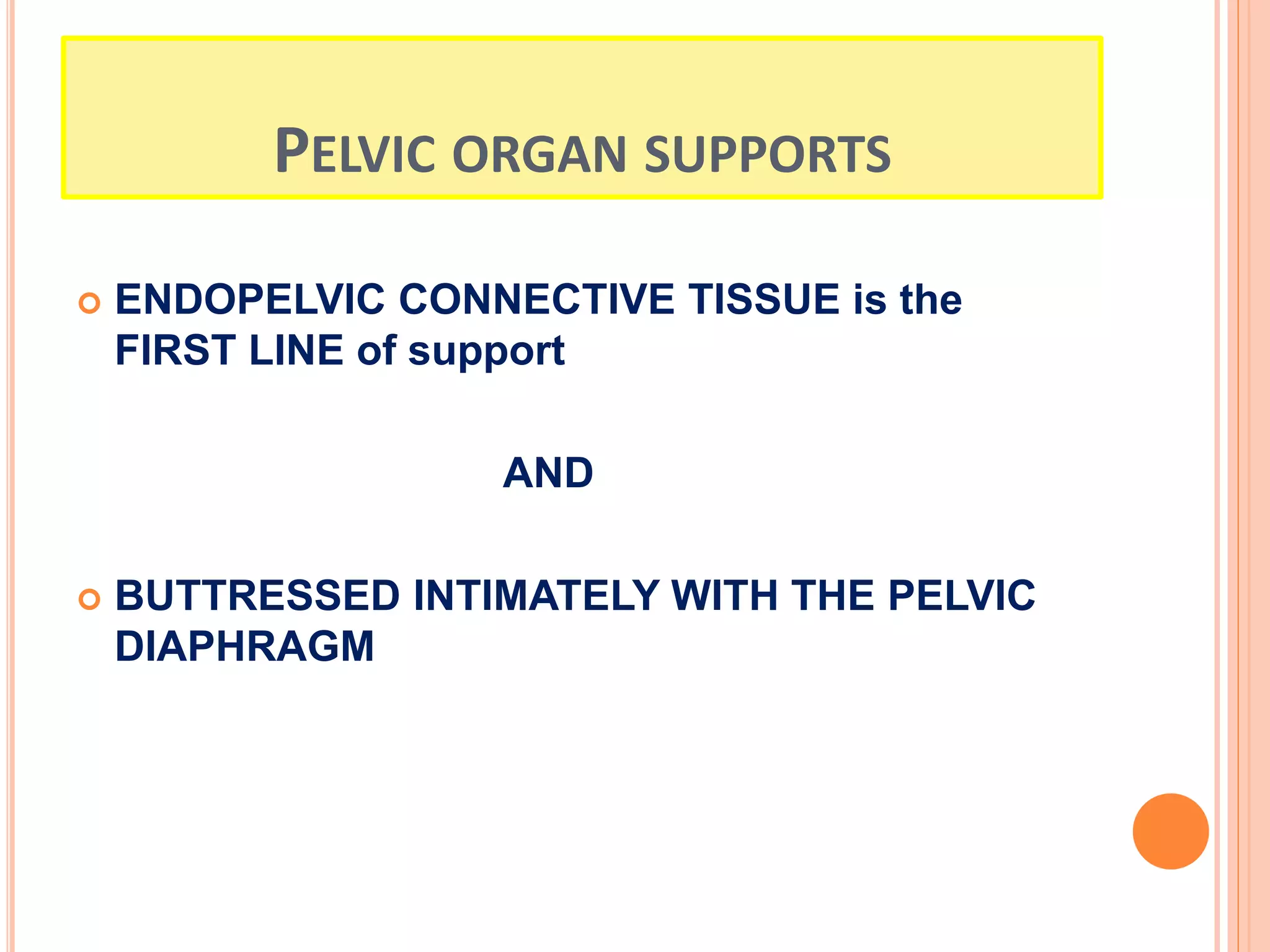 Pelvic organ prolapse | PPTX