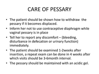 Pelvic organ prolapse | PPTX