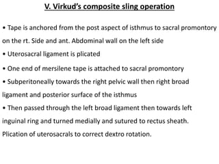 Pelvic organ prolapse | PPTX
