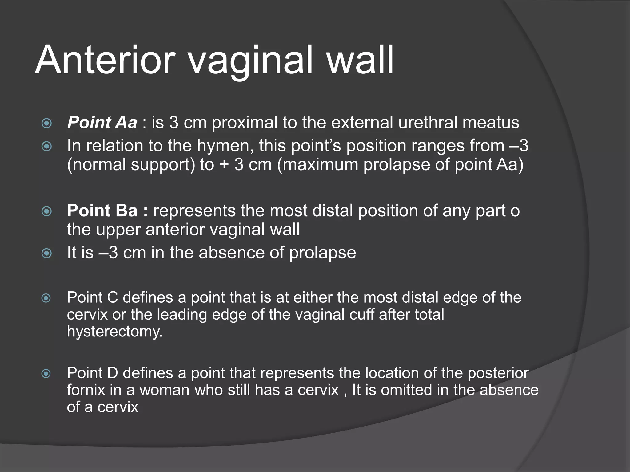 Pelvic organ prolapse | PPTX