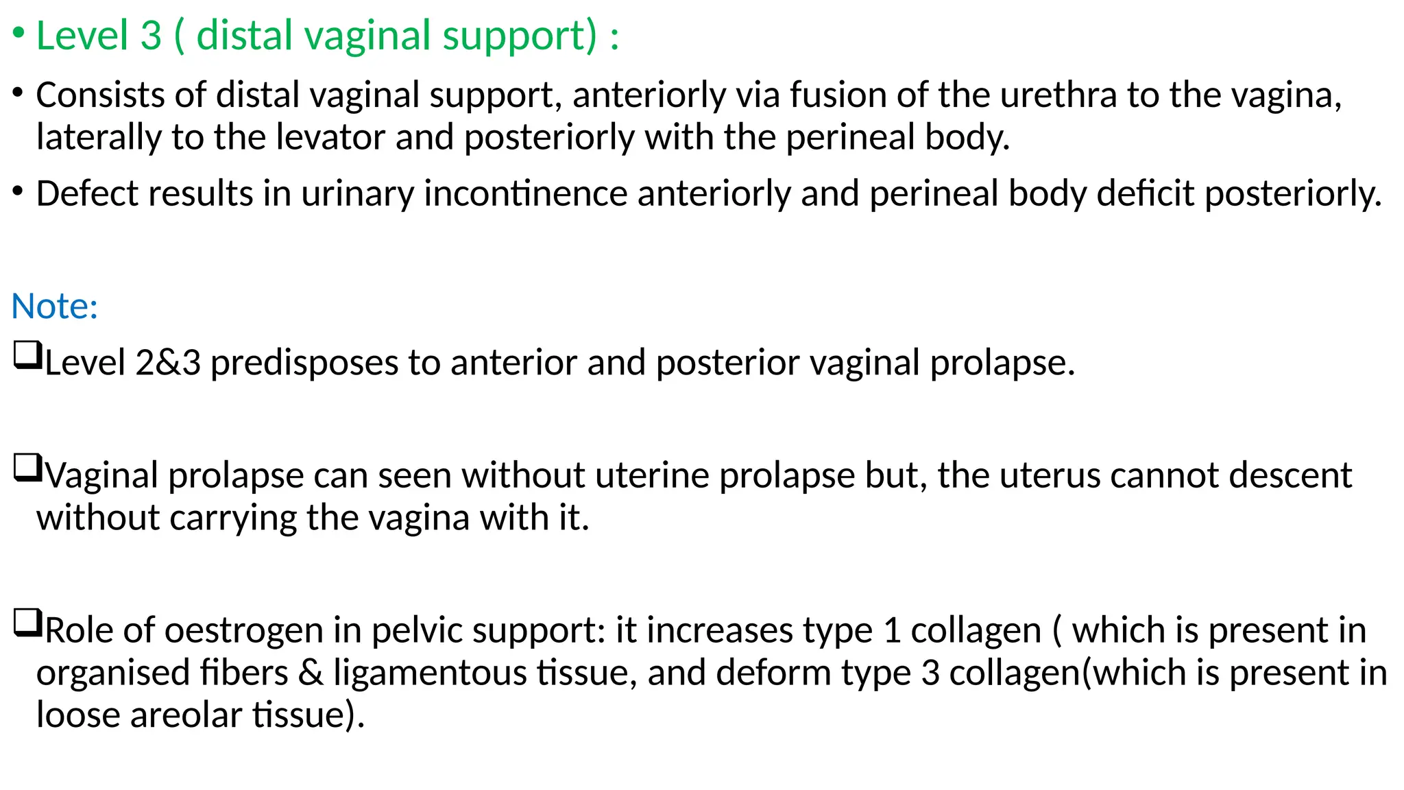 PELVIC ORGAN PROLAPSEAbout anatomy, diagnosis and management of pelvic ...