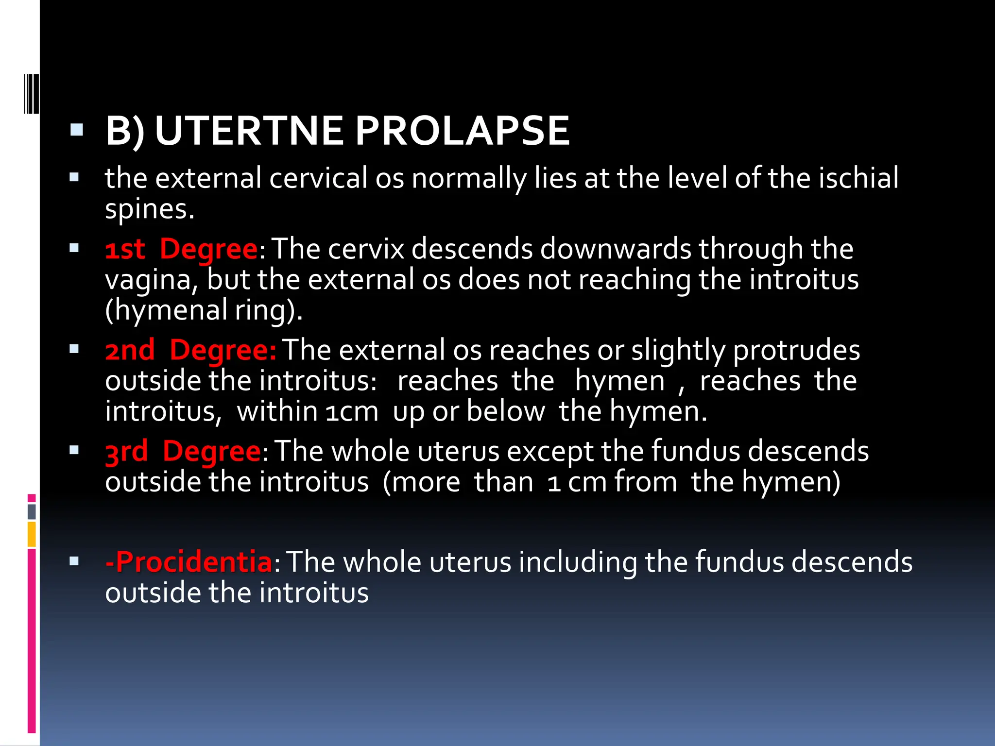 pelvic organ prolapse nusing.pdf fculty of medicine | PDF | Pregnancy ...