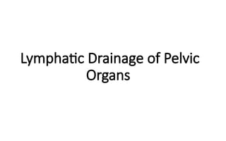 PELVIC LYMPH NODES TARGET DELINEATION Dr Syed Aman.pptx