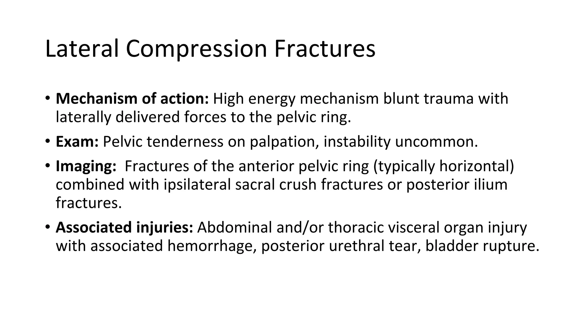 Adult Orthopedic Imaging Mastery Project - Pelvic Ring Fractures | PPTX