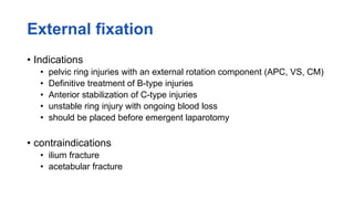 Pelvic ring fractures | PPTX