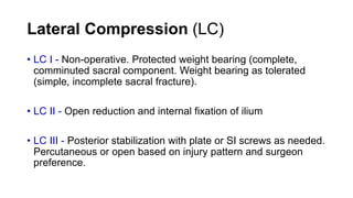 Pelvic ring fractures | PPTX