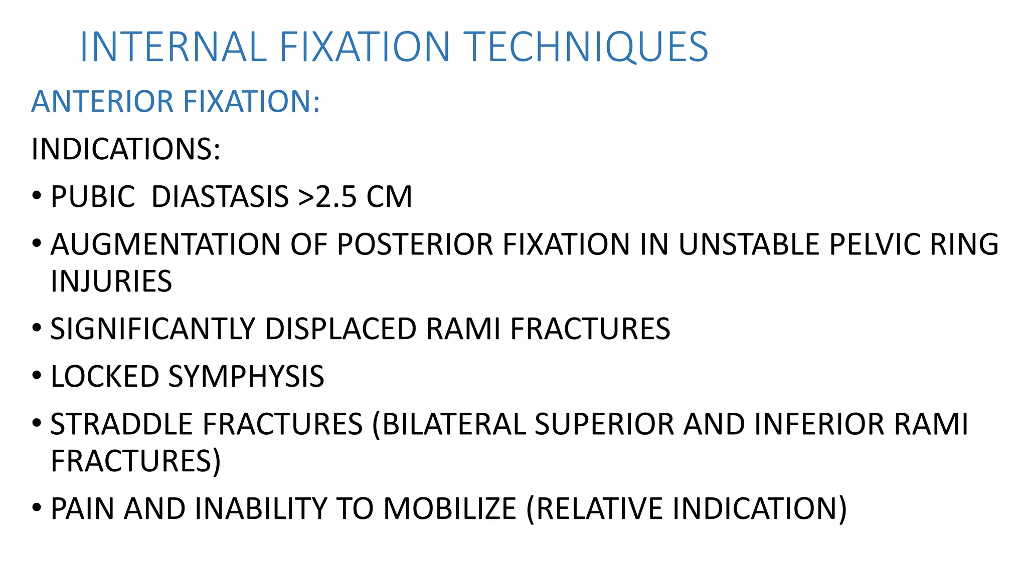 PELVIC RING FRACTURES | PPTX