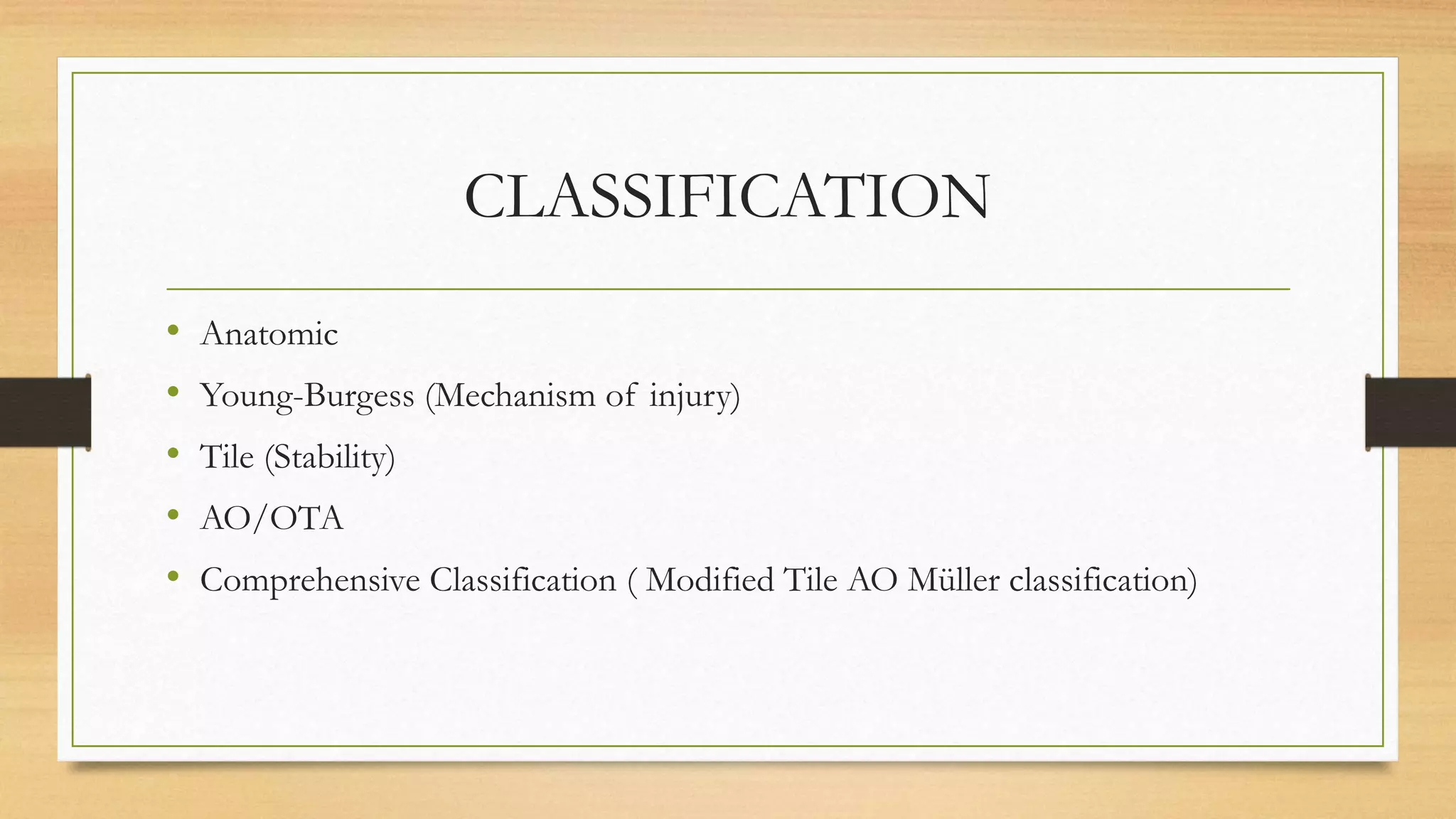 PELVIC RING INJURY | PPTX