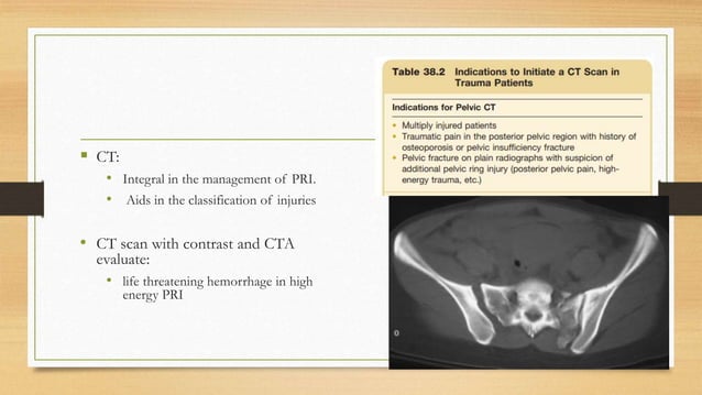 PELVIC RING INJURY | PPTX