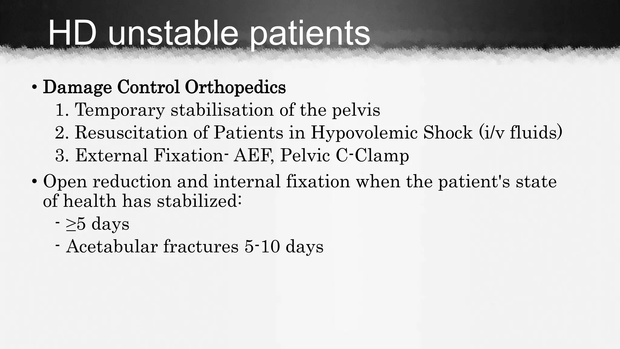 Pelvic trauma | PPTX