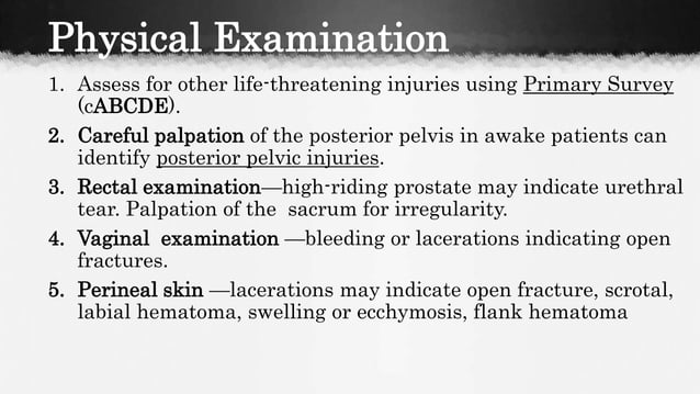 Pelvic trauma | PPT
