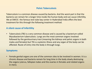 Pelvic Tuberculosis Treatment | PPTX
