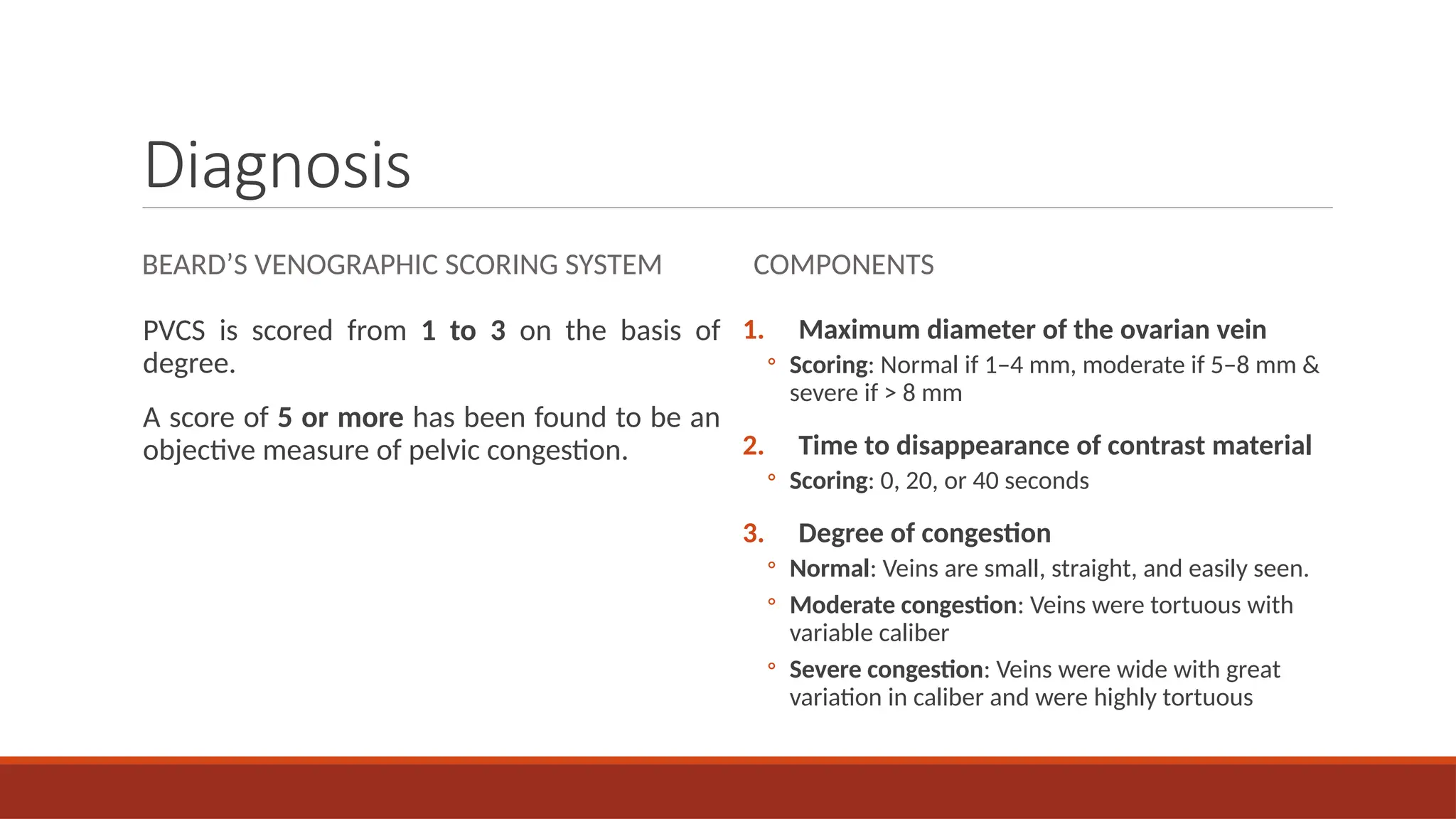 Pelvic venous congestion syndrome (PVCS) | PPTX