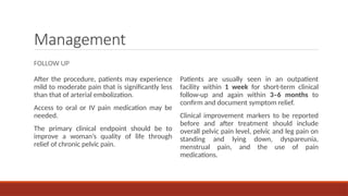 Pelvic venous congestion syndrome (PVCS) | PPTX