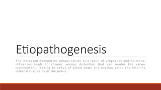 Pelvic venous congestion syndrome (PVCS) | PPTX