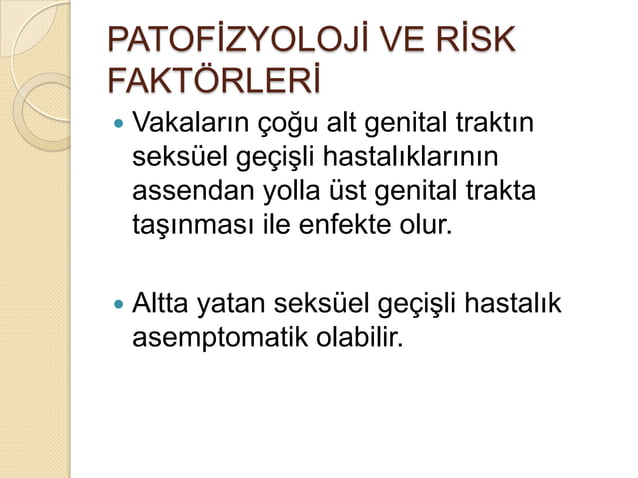 Pelvik inflamatuar hastalik ve over absesi (fazlası için www ...