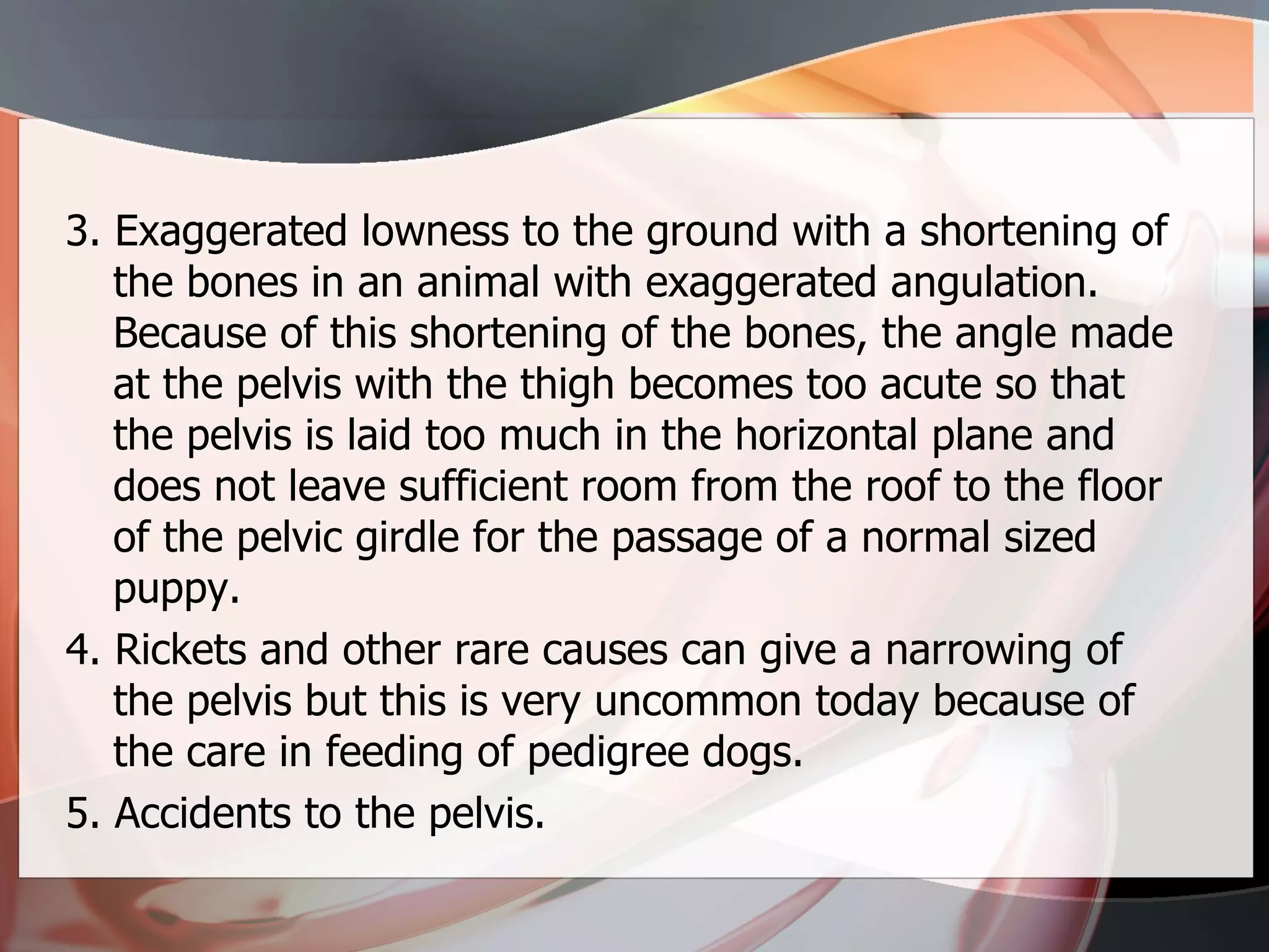 Pelvimetry, pelvic abnormalities,congenital defects of female rep.tract ...