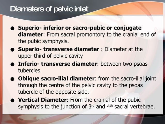Pelvimetry, pelvic abnormalities,congenital defects of female rep.tract ...