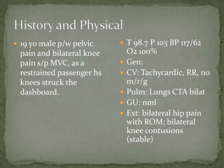 Pubic Rami Fracture | PPTX