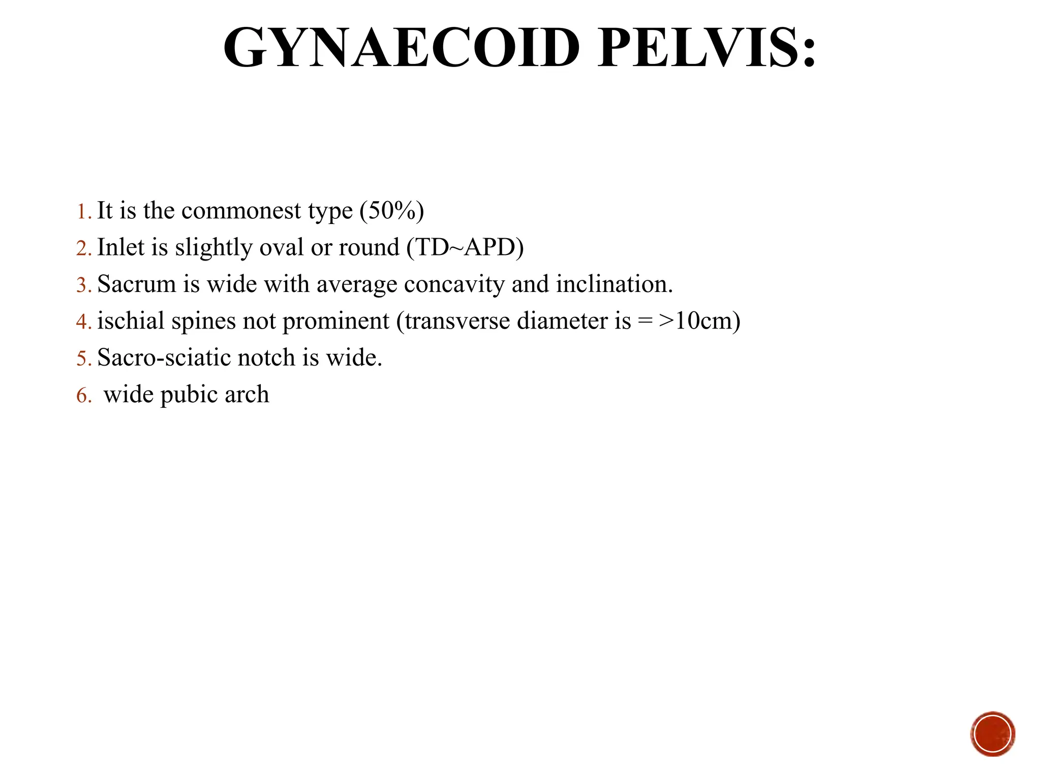 Female PELVIS types of and clinical importance | PPTX
