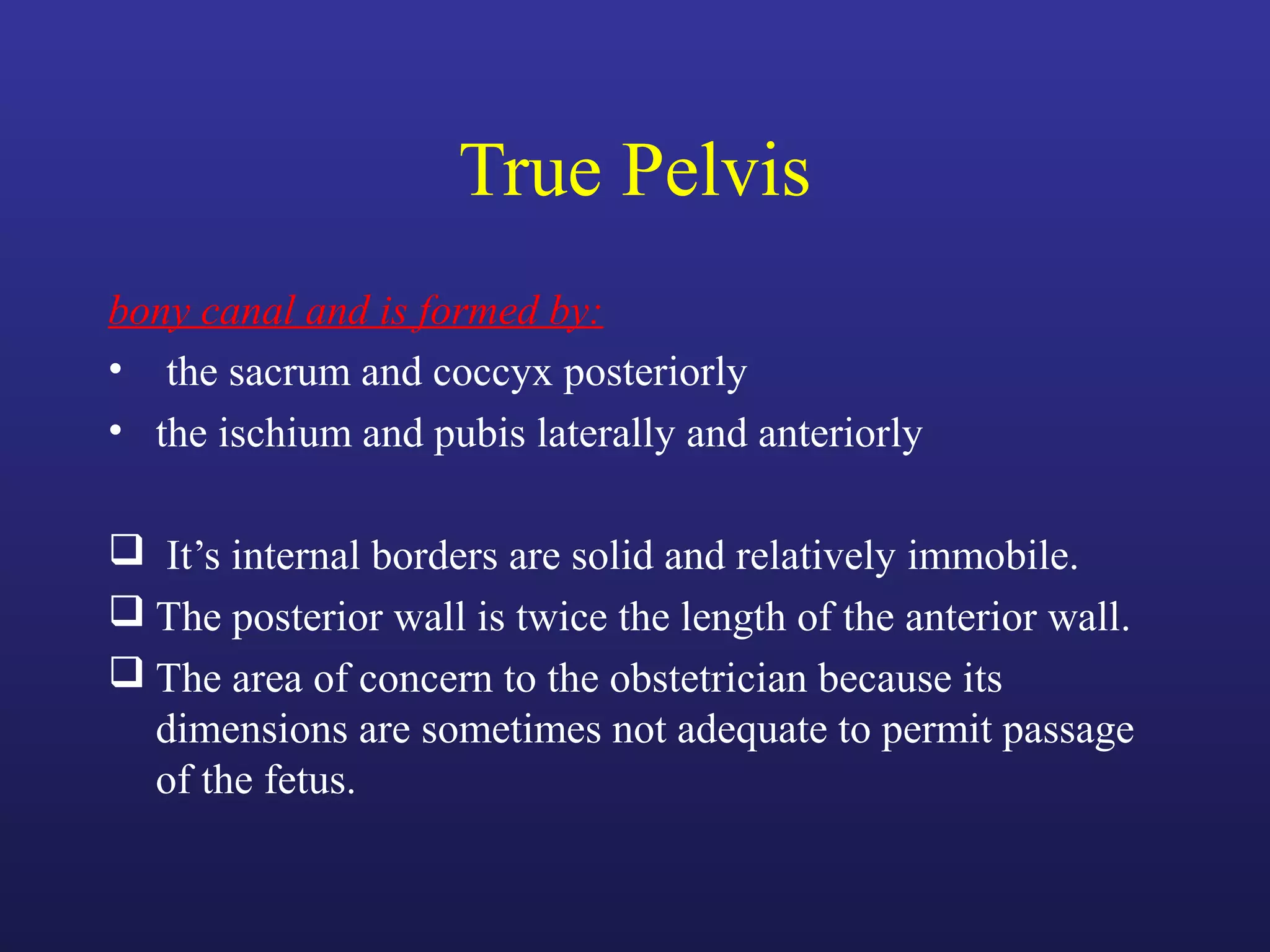 Pelvis and pelvimetry | PPT